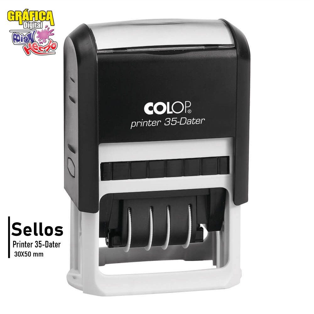 Sellos Printer Oval 55, 35x55mm | Gráfica Bien Hecho