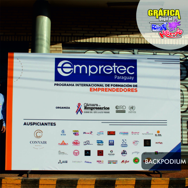 Backpodium | Gráfica Bien Hecho