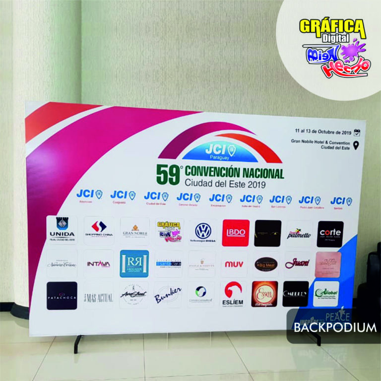 Backpodium | Gráfica Bien Hecho