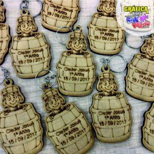 Llaveros MDF- A partir de 10 Unidades | Gráfica Bien Hecho