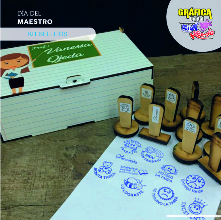 KIT SELLITOS MAESTROS - PREMIUM UV | Gráfica Bien Hecho